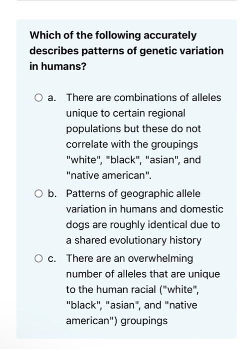 Solved Which of the following accurately describes patterns | Chegg.com