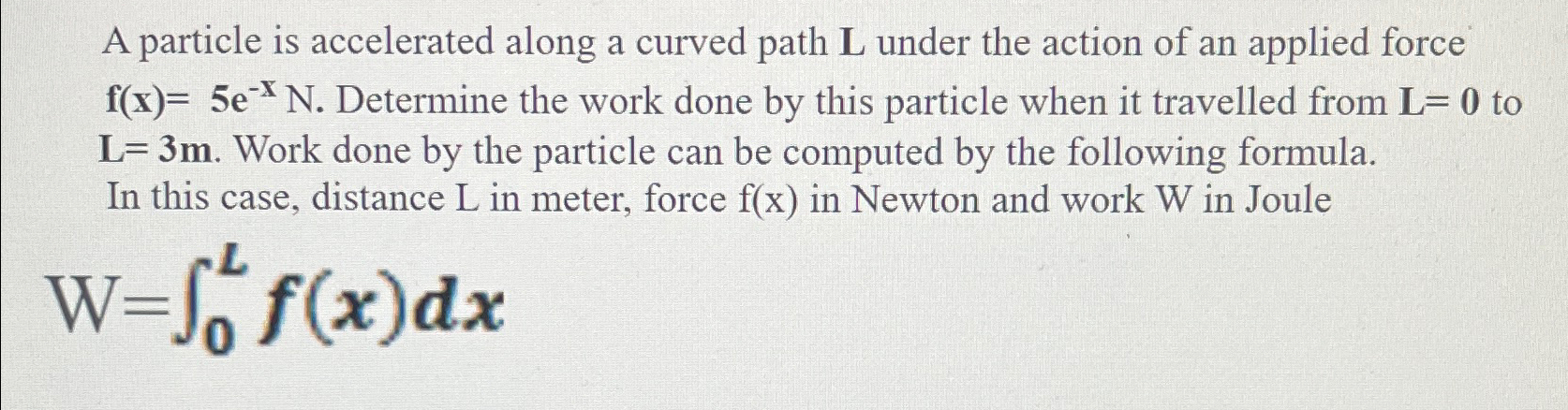 Solved A particle is accelerated along a curved path L | Chegg.com