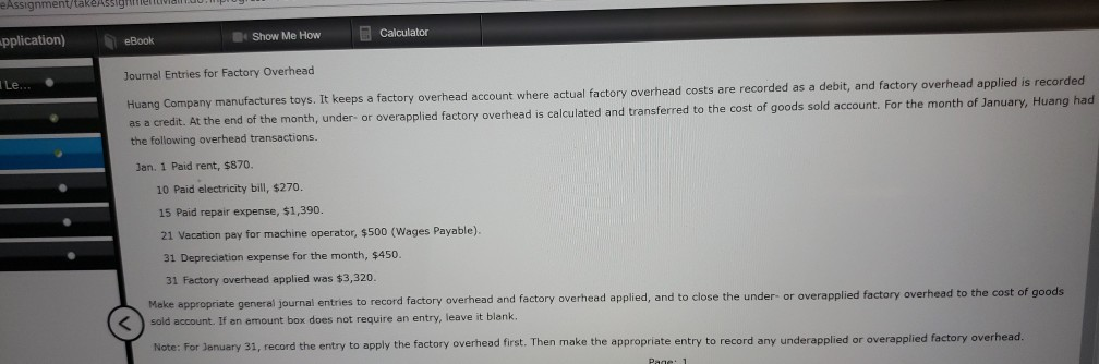 Solved Assignment/takeAssignment application) Calculator | Chegg.com