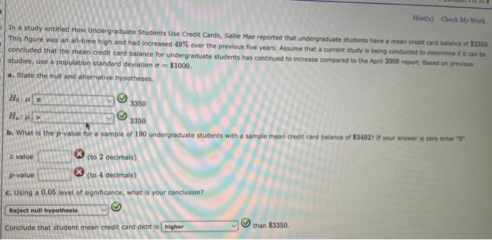 Solved In a study entitled How Undergraduate Students Use | Chegg.com