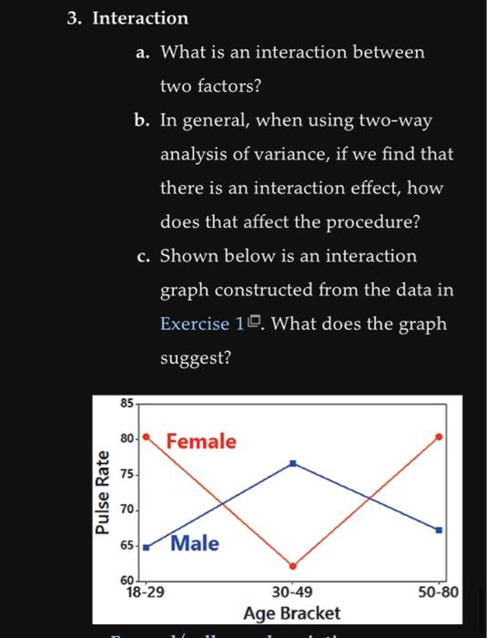 Solved 3. Interaction a. What is an interaction between two | Chegg.com