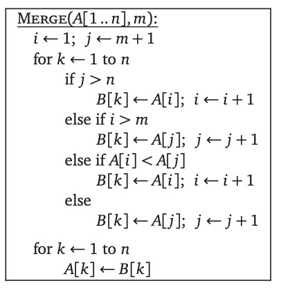 Solved Simulate the MERGE method given section 1.4 ﻿of the | Chegg.com