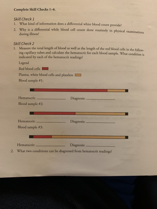 Solved Complete Skill Checks 1-6. Skill Check 1 1. What kind | Chegg.com