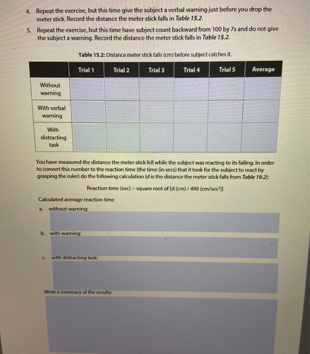 Experiment III: Autonomic Cranial Reflexes Experiment | Chegg.com