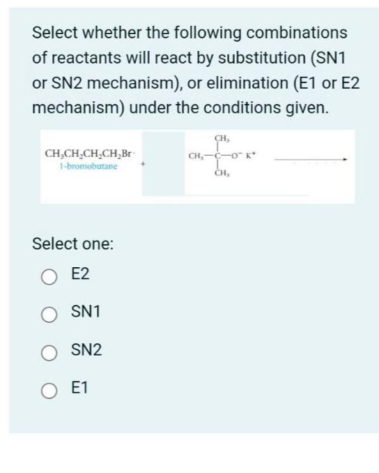 Solved Select whether the following combinations of | Chegg.com