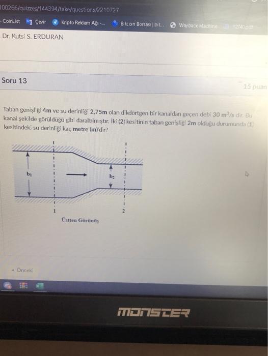 Solved The flow rate passing through a rectangular channel | Chegg.com