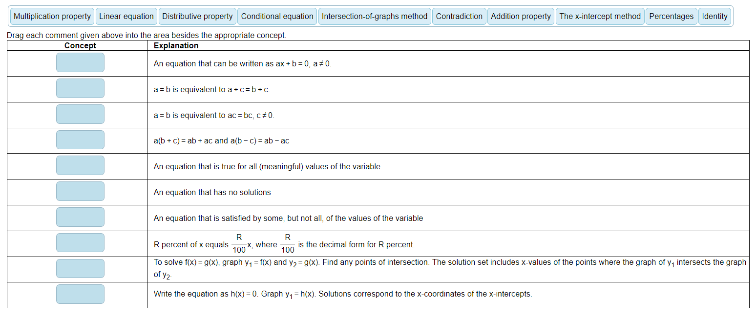 Solved Drag each comment given above into the area besides | Chegg.com
