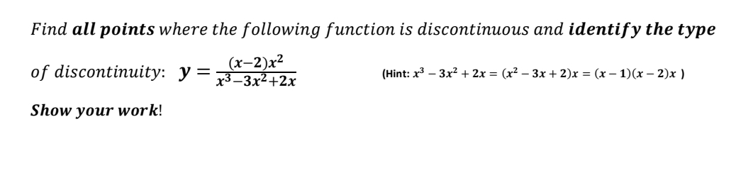 Solved Find all points where the following function is | Chegg.com