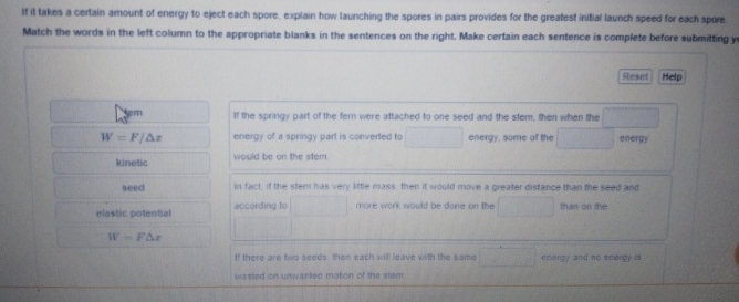 Solved If It Takes A Certain Amount Of Energy To Eject Each