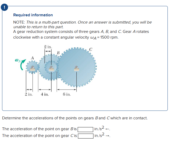 Solved Required informationNOTE: This is a multi-part | Chegg.com