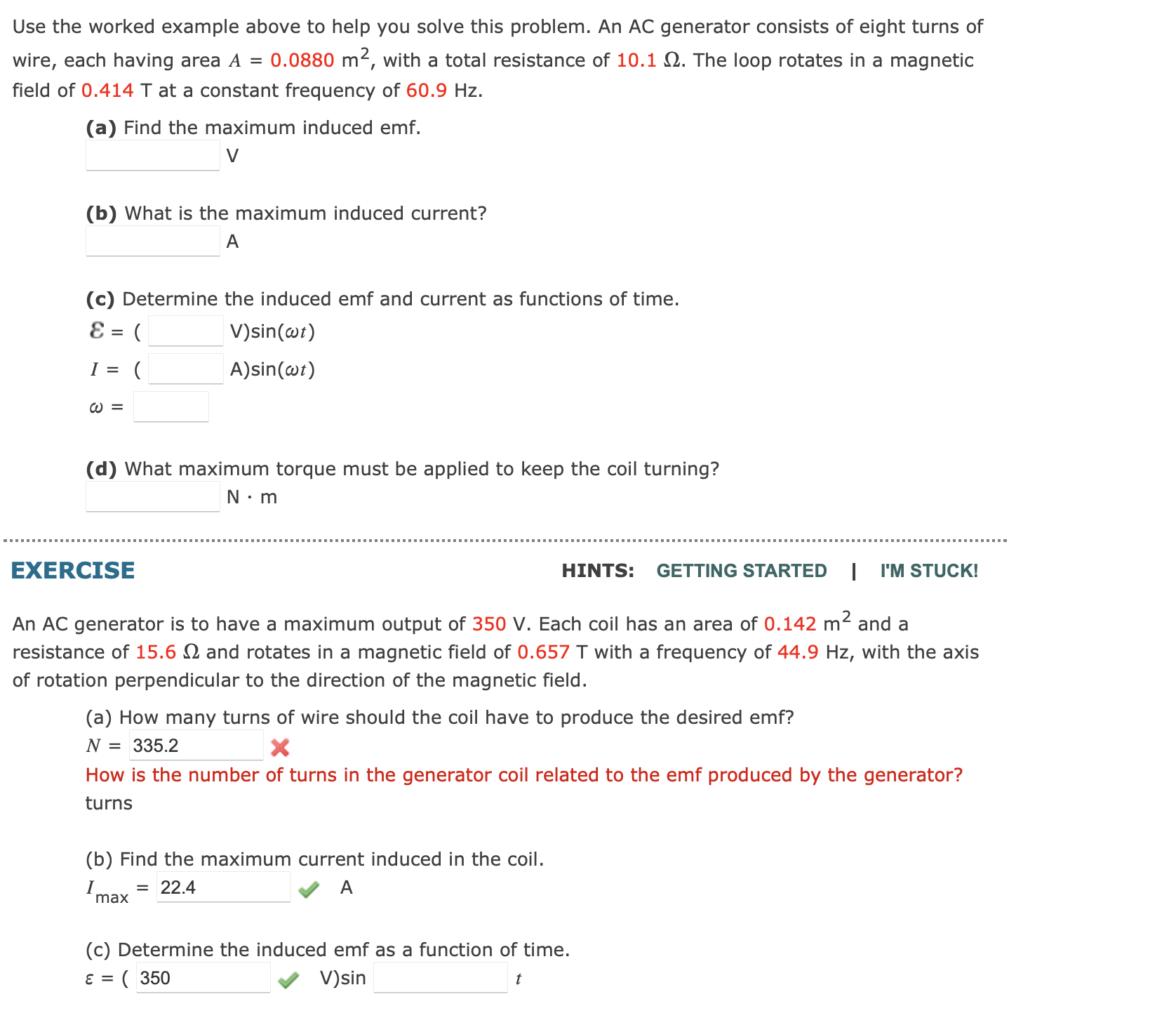 Solved EXERCISEHINTS: GETTING STARTED I I'M STUCK!An AC | Chegg.com