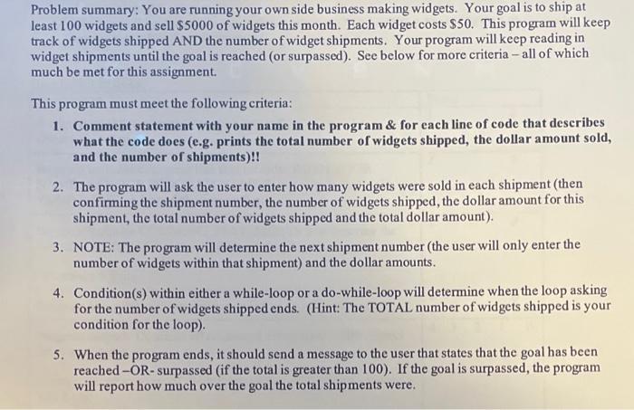 Solved please help me with this program. we are using Geany | Chegg.com