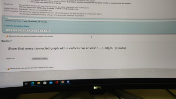 Solved Show that every connected graph with n vertices has | Chegg.com