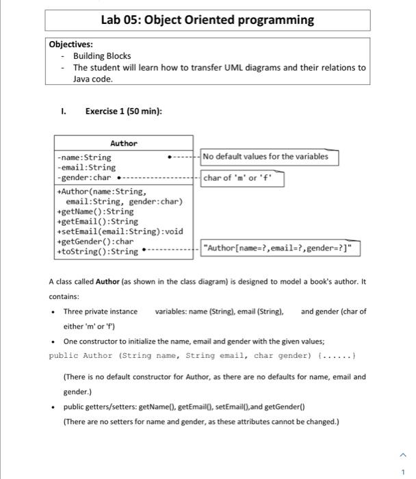 Solved Objectives: - Building Blocks - The student will | Chegg.com