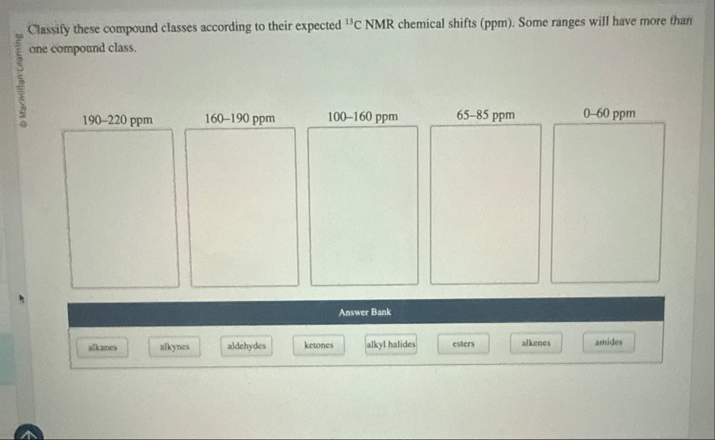 Solved Classity these compound classes according to their | Chegg.com
