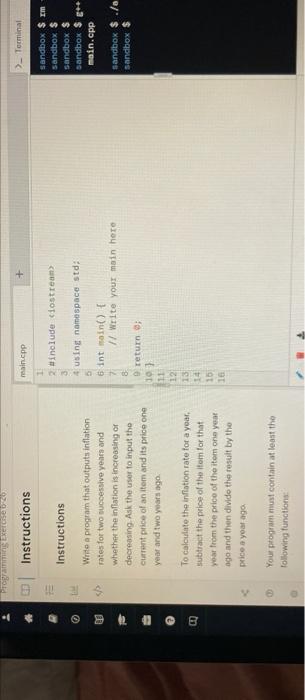 Solved Instructions Instructions Write a program that | Chegg.com