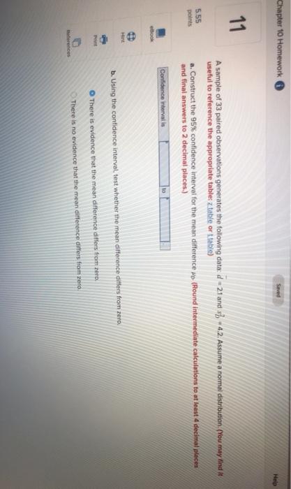 Solved Chapter 10 Homework Seved Help 11 555 points A sample | Chegg.com Solved Chapter 10 Homework Seved Help 11 555 points A sample | Chegg.com