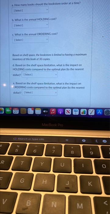 Solved The university bookstore is ordering textbooks in | Chegg.com
