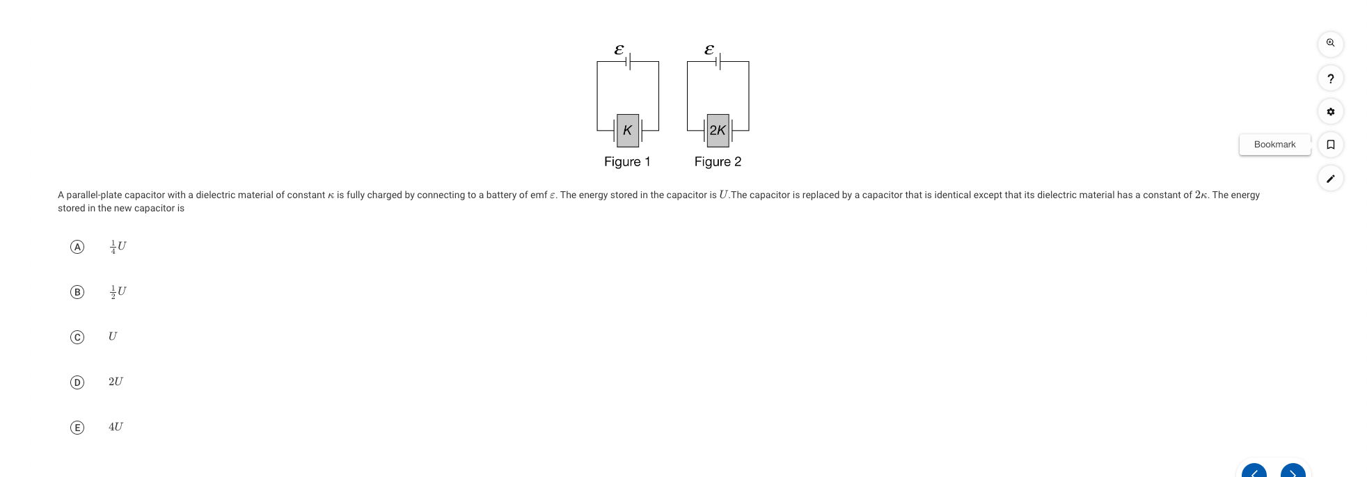 Solved stored in the new capacitor | Chegg.com