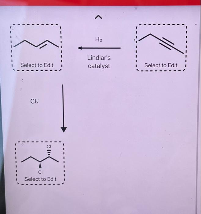 Solved Draw the missing products in the following multistep | Chegg.com