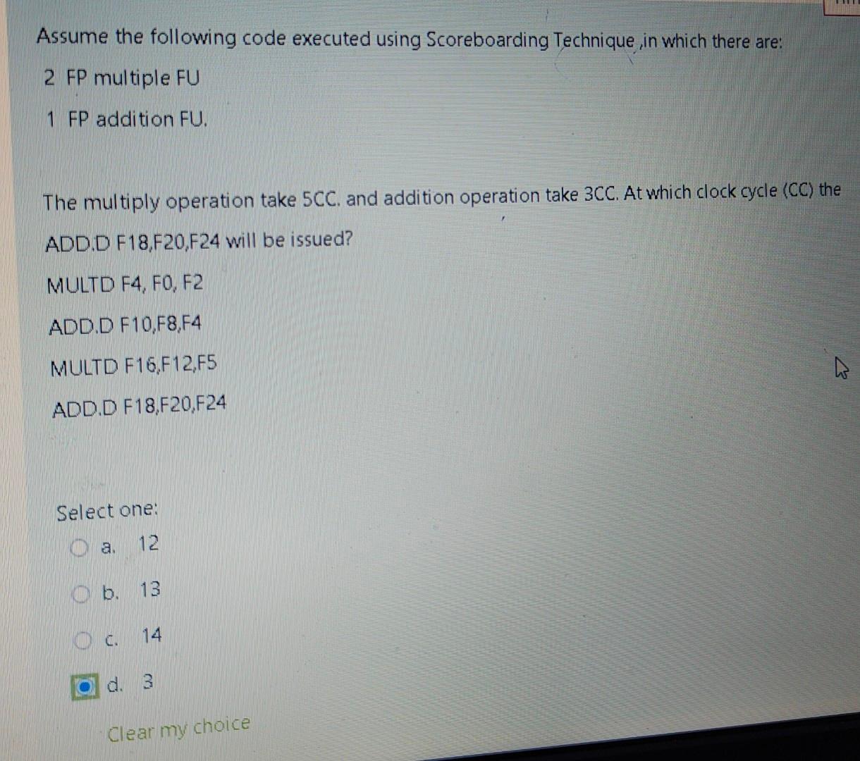Solved Assume the following code executed using | Chegg.com