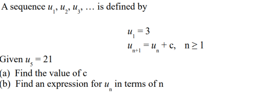 Solved A sequence u1,u2,u3,dots is defined | Chegg.com