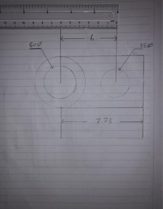 Solved i dont know the bame of tge drawing but i have to do | Chegg.com