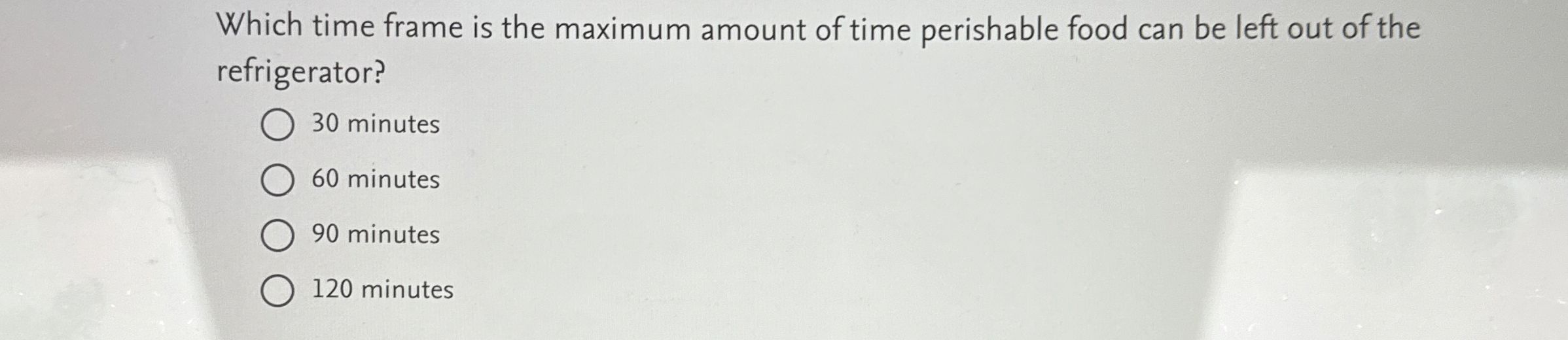 Solved Which time frame is the maximum amount of time | Chegg.com