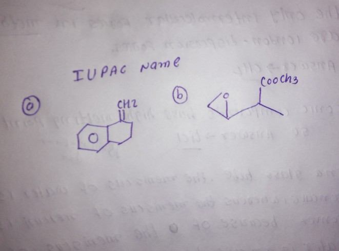 Solved IUPAC Name Coocha Lo CHZ | Chegg.com