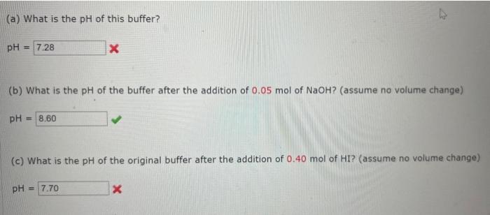 Solved A buffer solution contains 0.11 mol of hypochlorous | Chegg.com