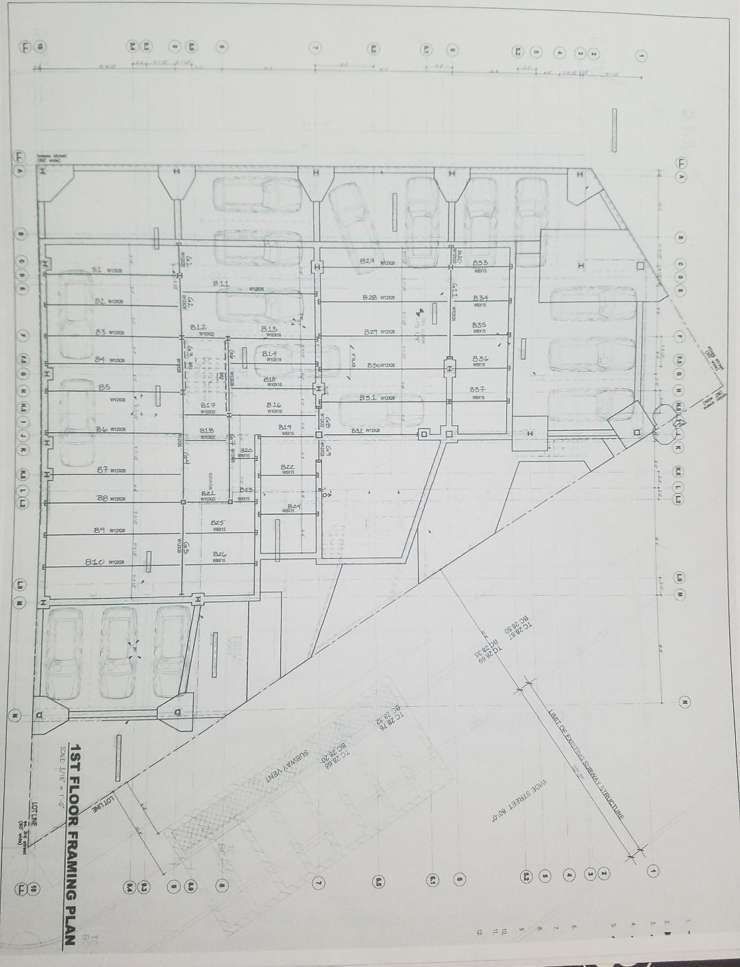 2. Calculate and show Tributary width and tributary | Chegg.com