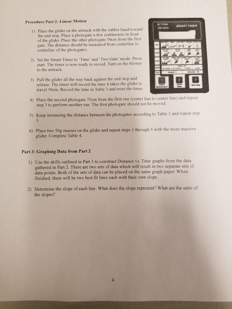 Solved Lab: Motion and Graphing Name: Lab Section: Date: | Chegg.com