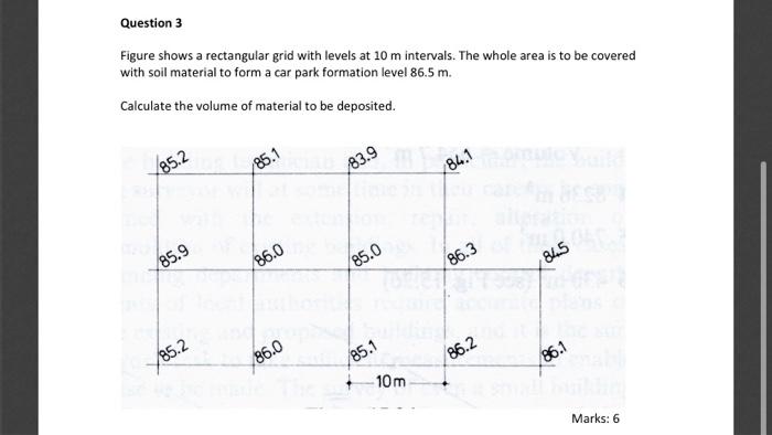 Solved Question 3 Figure shows a rectangular grid with | Chegg.com