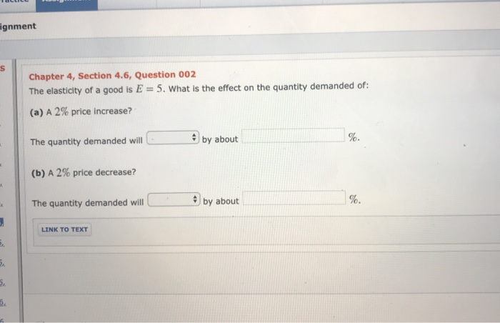 Solved ignment Chapter 4, Section 4.6, Question 002 The | Chegg.com Solved ignment Chapter 4, Section 4.6, Question 002 The | Chegg.com