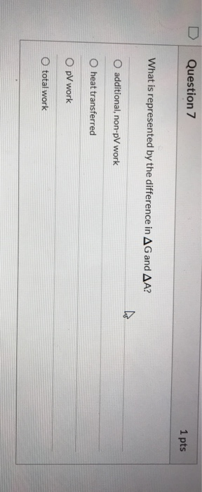 Solved Question 7 1 pts What is represented by the | Chegg.com