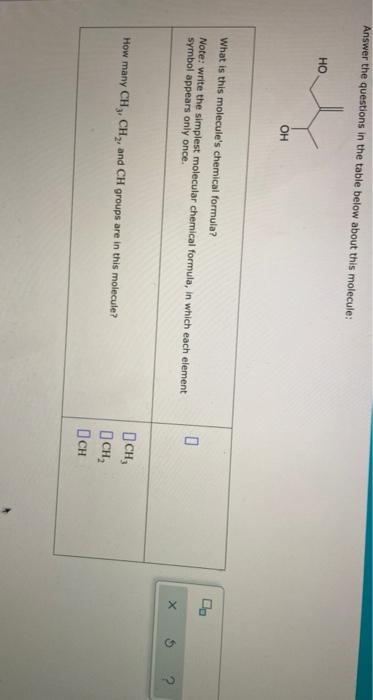 Solved Answer the questions in the table below about this | Chegg.com