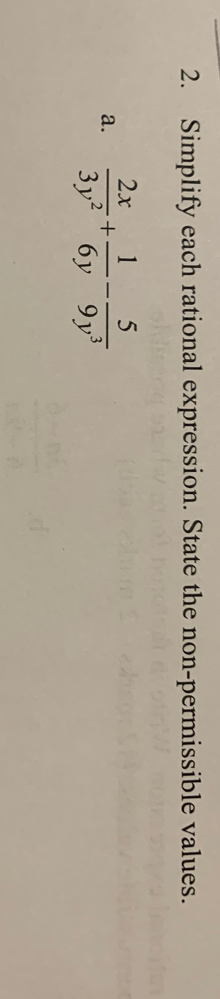 Solved Simplify each rational expression. State the | Chegg.com