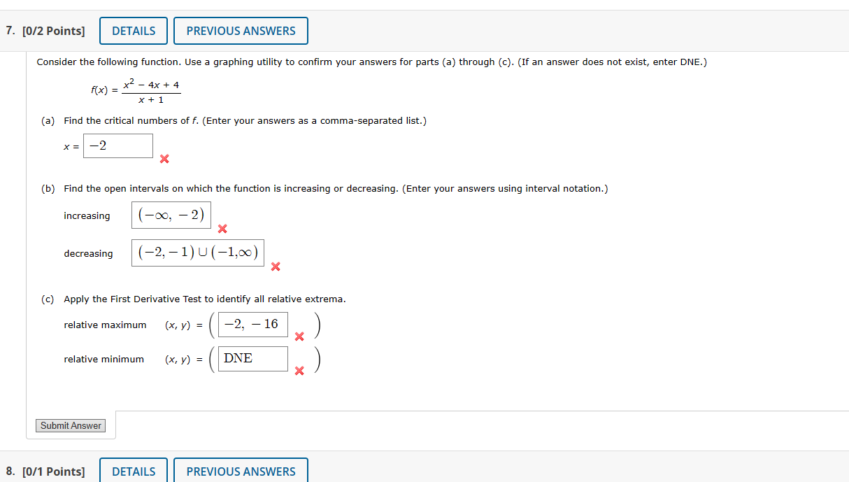 Solved Consider the following function. Use a graphing | Chegg.com
