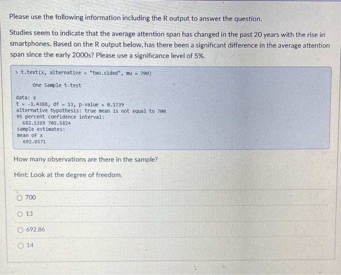 Solved Please use the following information including the R | Chegg.com