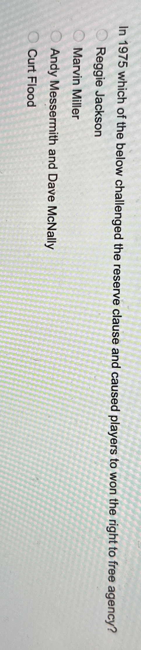Solved In 1975 ﻿which of the below challenged the reserve | Chegg.com