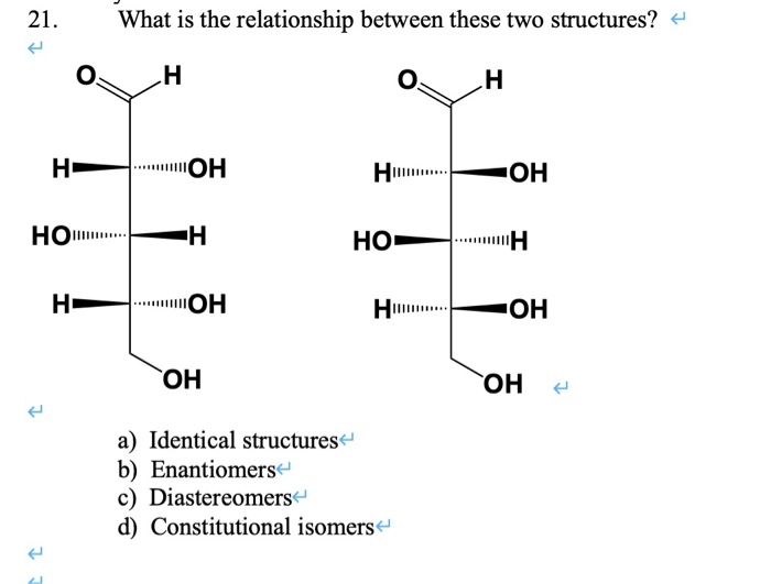 Solved 18. What is the relationship between these two | Chegg.com