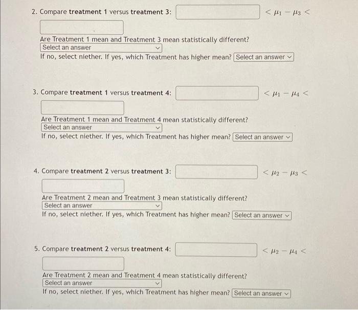 Solved Consider an experiment to determine the effects of | Chegg.com