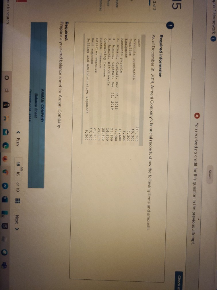 Solved apter 1 Homework Saved You received no credit for | Chegg.com