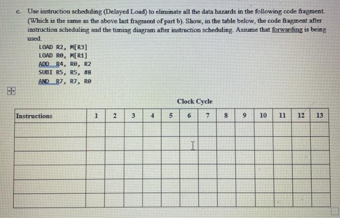 Solved Q2. [14 points] Consider a load/store machine with | Chegg.com
