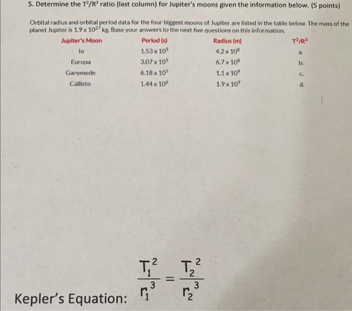 Solved 5. Determine the T2/R3 ratio (last column) for | Chegg.com