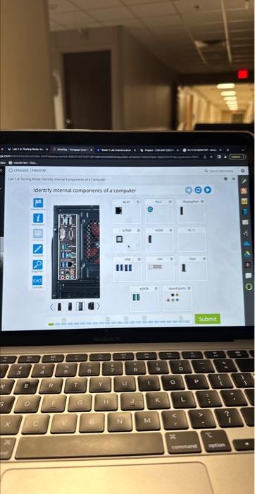 Solved Identify internat components of a computer | Chegg.com