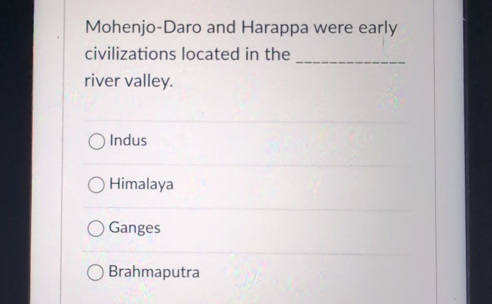 Solved Mohenjo-Daro and Harappa were early civilizations | Chegg.com