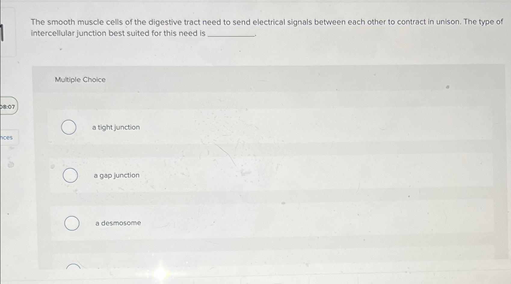 Solved The smooth muscle cells of the digestive tract need | Chegg.com