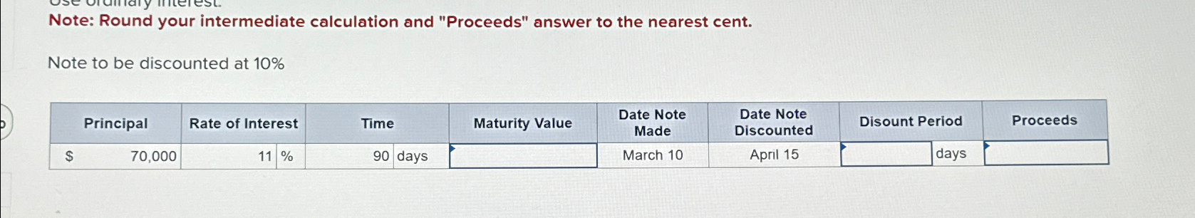 Note: Round your intermediate calculation and | Chegg.com
