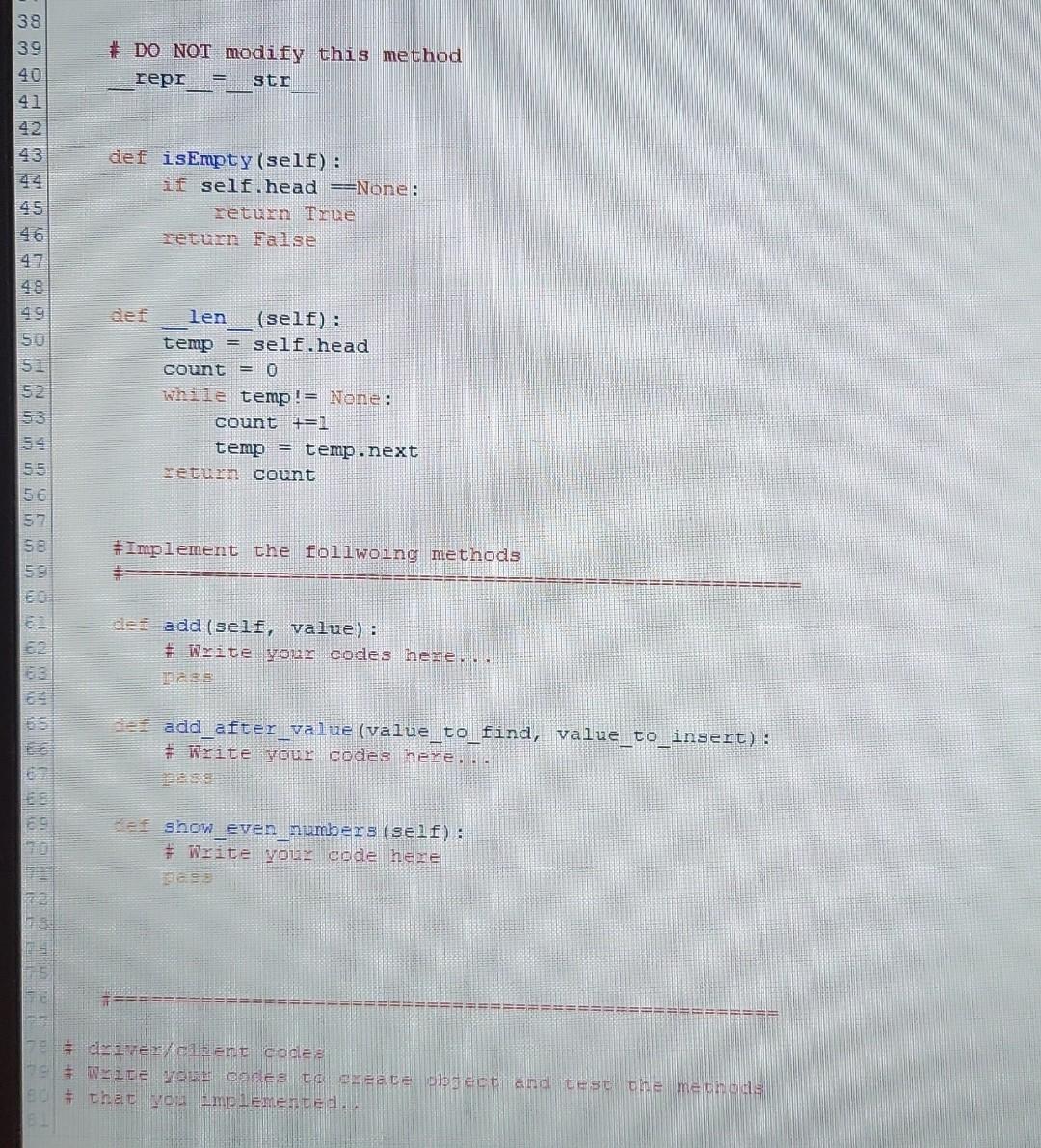 A linked list is a linear data structure that stores | Chegg.com